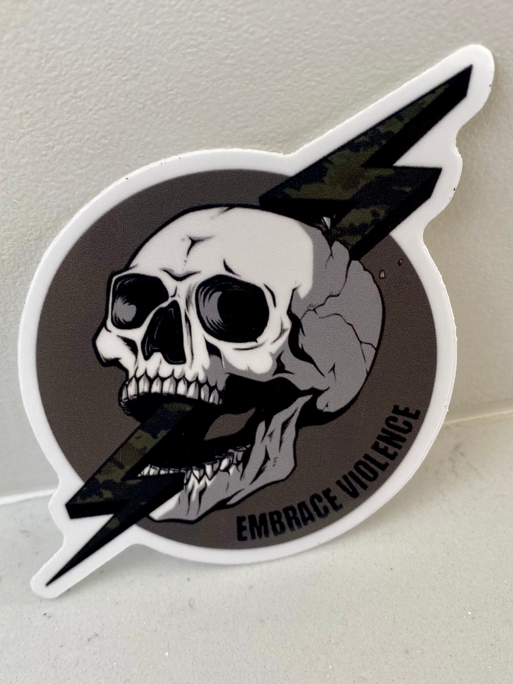 Embrace Violence Sticker – Alpha Resolute Group